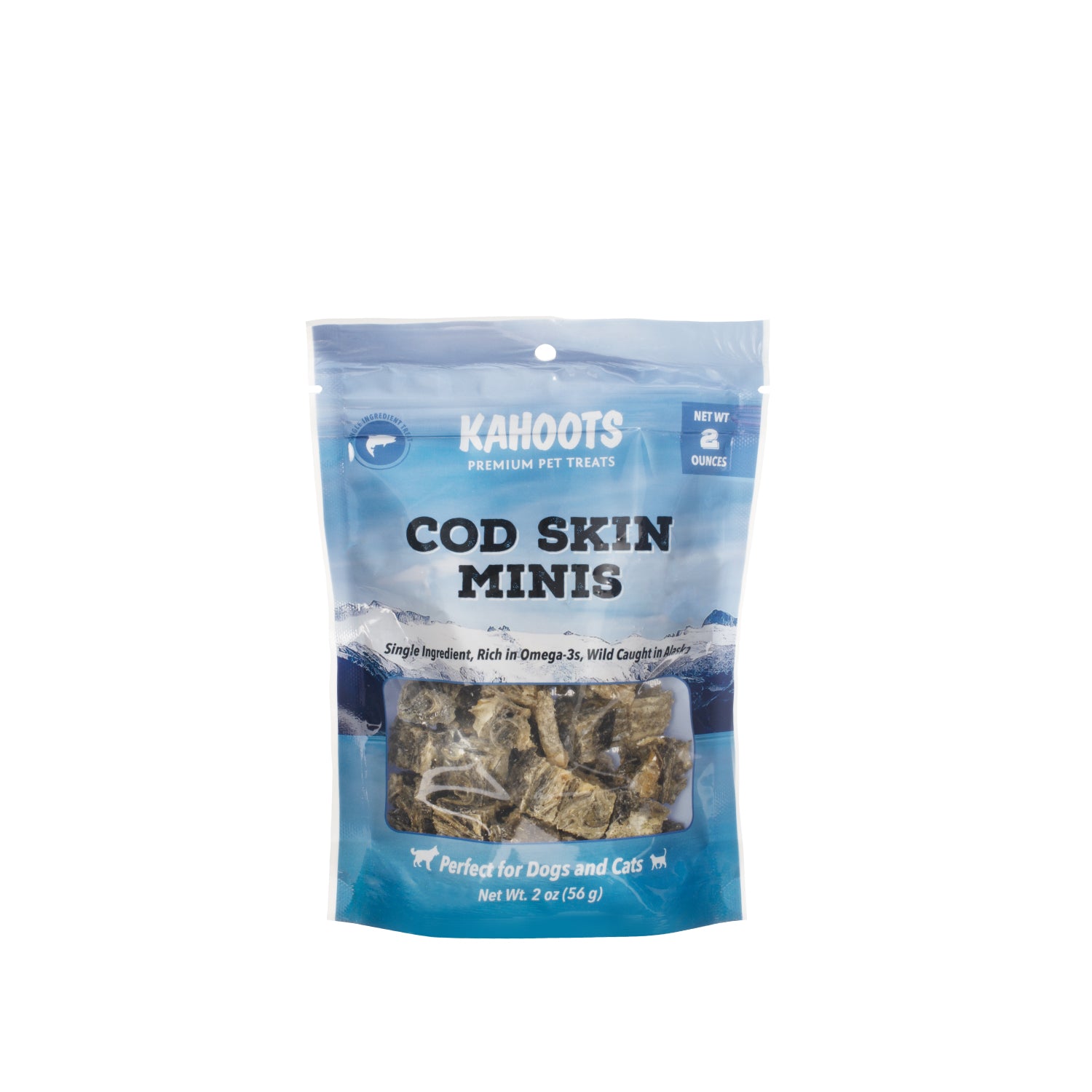 Wild Alaskan Cod Skin Minis | Single Ingredient | Low Calorie | Made in ...